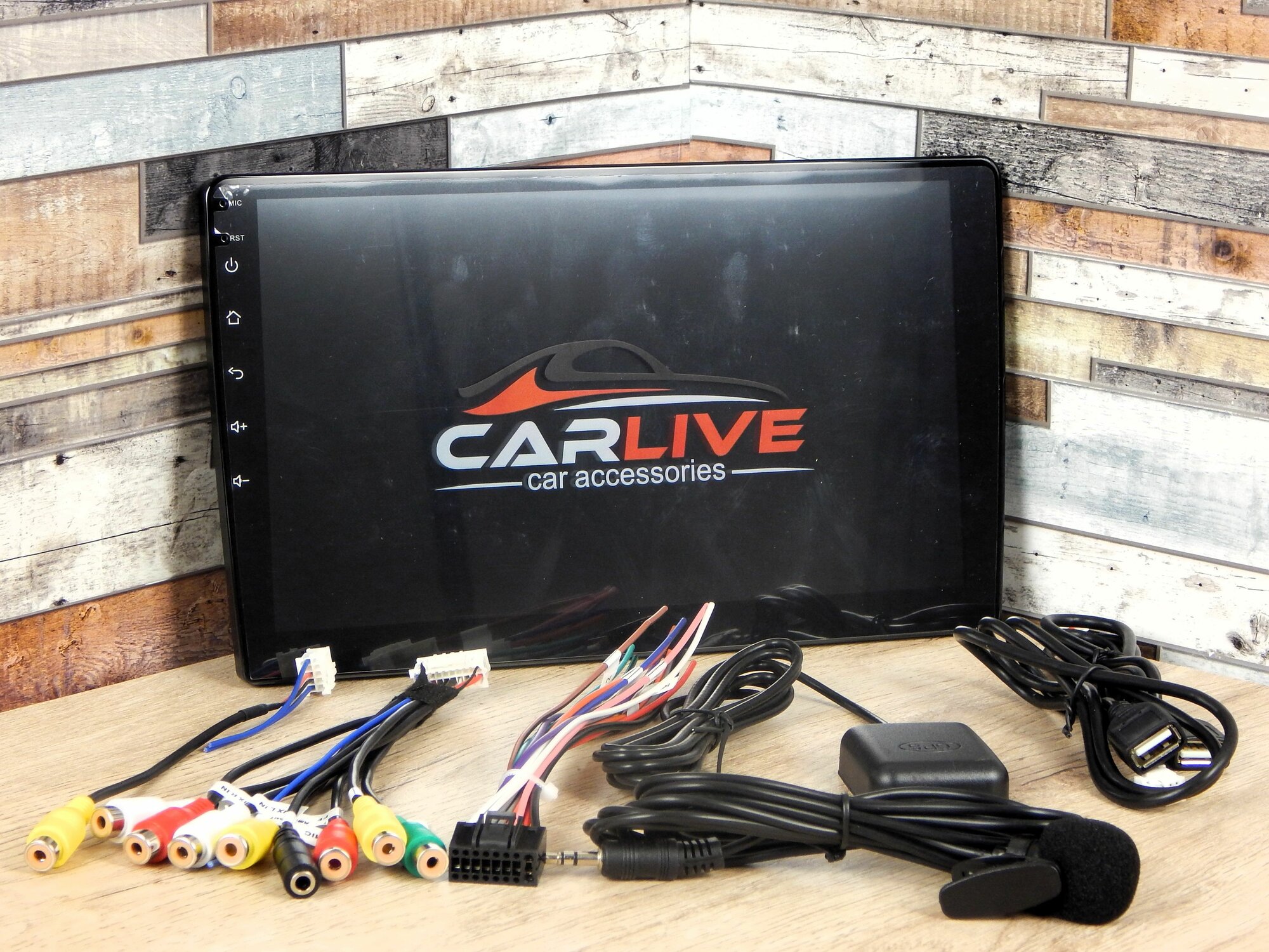 Магнитола Carlive A6, 2 din, 10 дюймов, 2+32GB. Автомагнитола, микрофон, WIFI, Bluetooth, GPS-навигация, MP5-плеер. Магнитофон в машину с сенсорным экраном