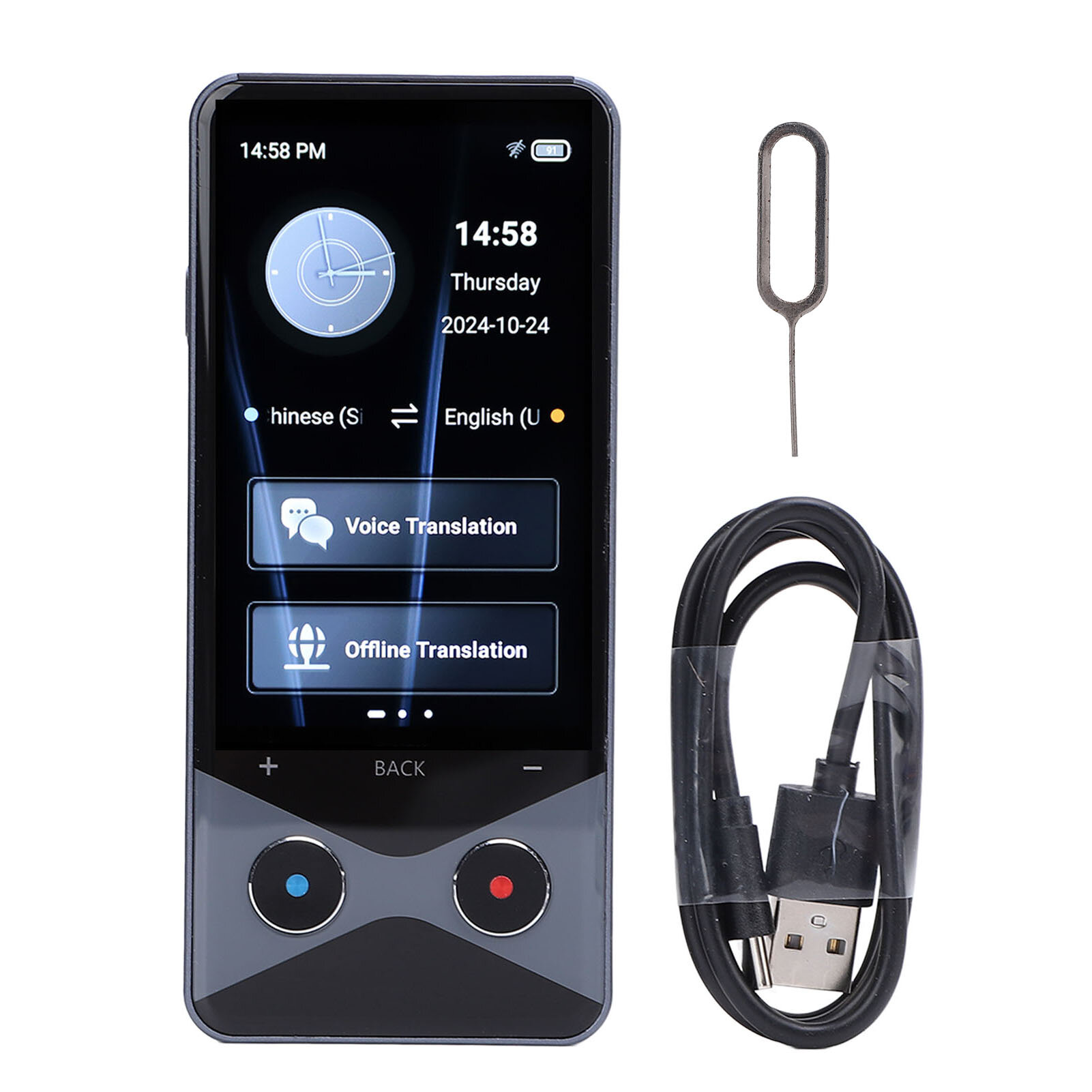 ИИ Язык Переводчик для CHATGPT 137 Языки 1 ГБ ОЗУ 16 ГБ ПЗУ 5MP Перевод фото