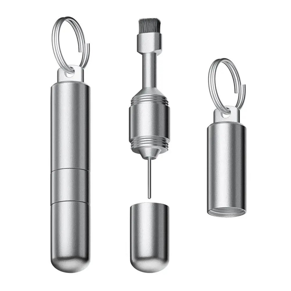 Набор Инструментов Для Извлечения Лотка SIM-карты С Чистящей Щеткой И Очистителем Для Разъема Наушников