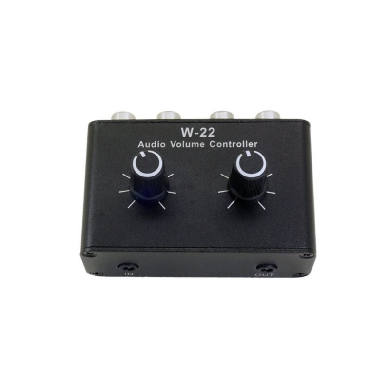 Портативный Блок Управления Громкостью Звука 3,5 мм, Мини-Встроенный Регулятор Громкости, Мини-Звуковой Контроллер для Наушников и Динамиков