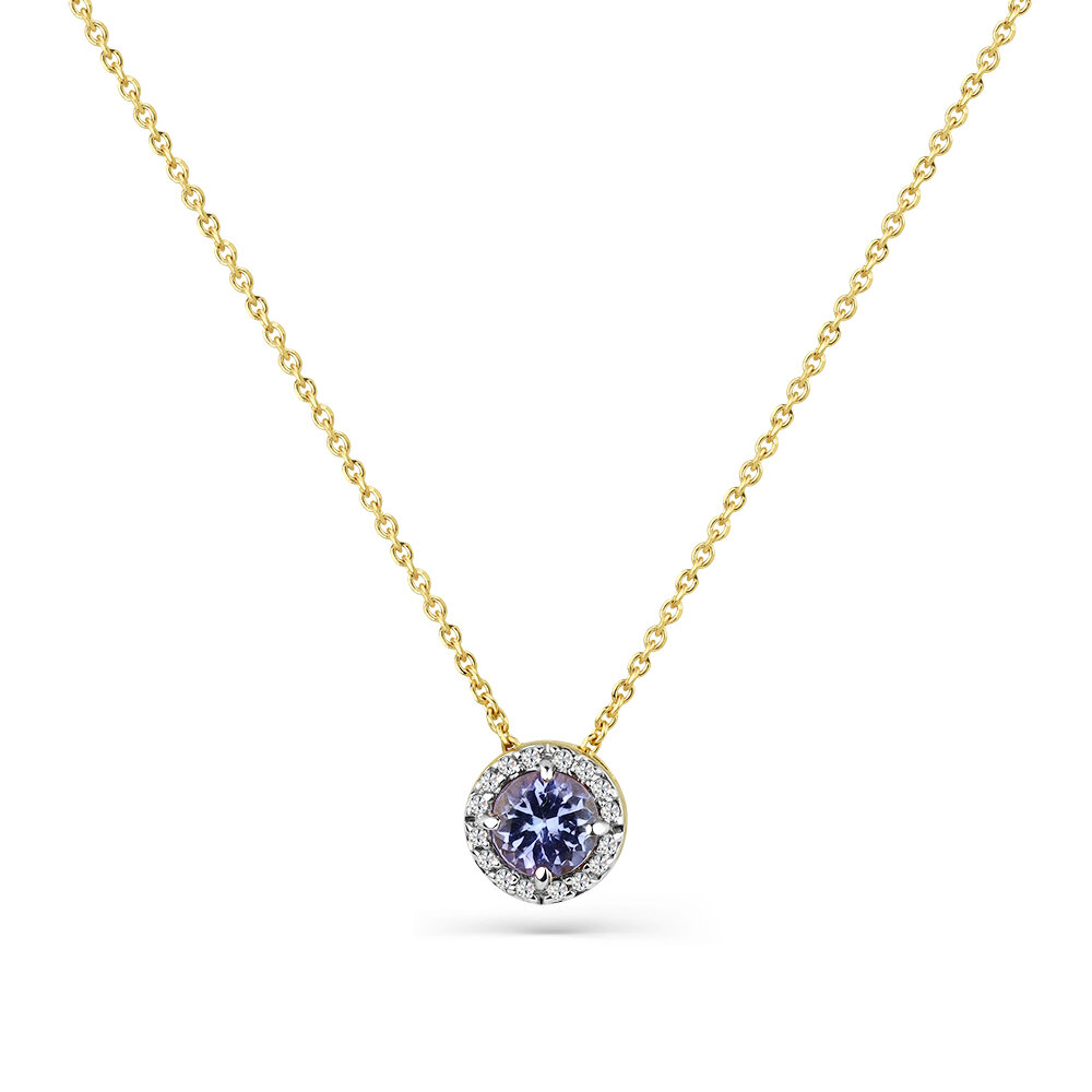 Колье, желтое золото, 585 проба, золочение, металл