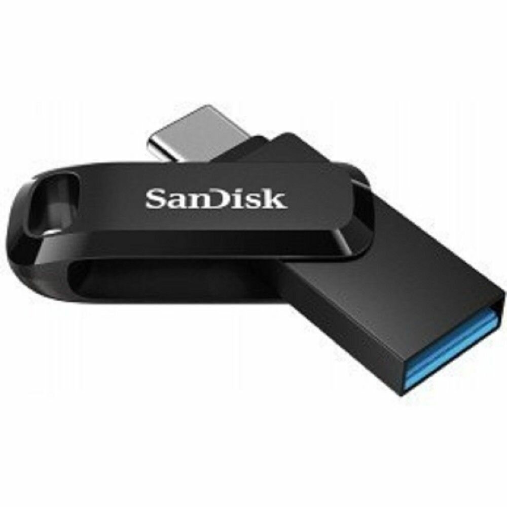 SanDisk носитель информации USB Drive 64GB Ultra Dual Drive Go, USB 3.1 - USB Type - C Black SDDDC3 - 064G - G46