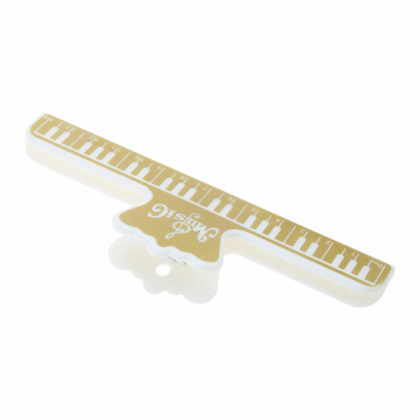 Большой зажим для страниц книги с пружиной декора