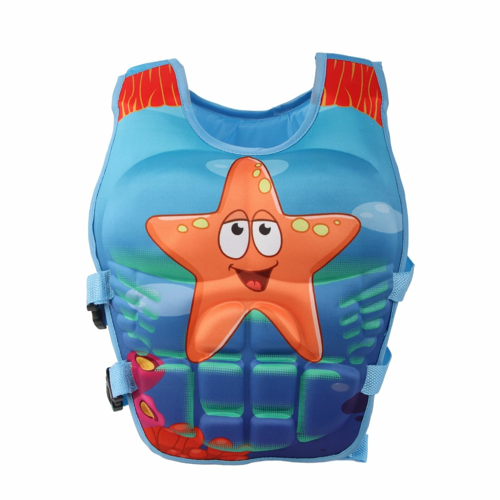 Детский жилет для плавания, спасательный жилет, поплавок, купальный костюм, спасательное средство для плавания с регулируемым ремнем безопасности для мальчиков и девочек