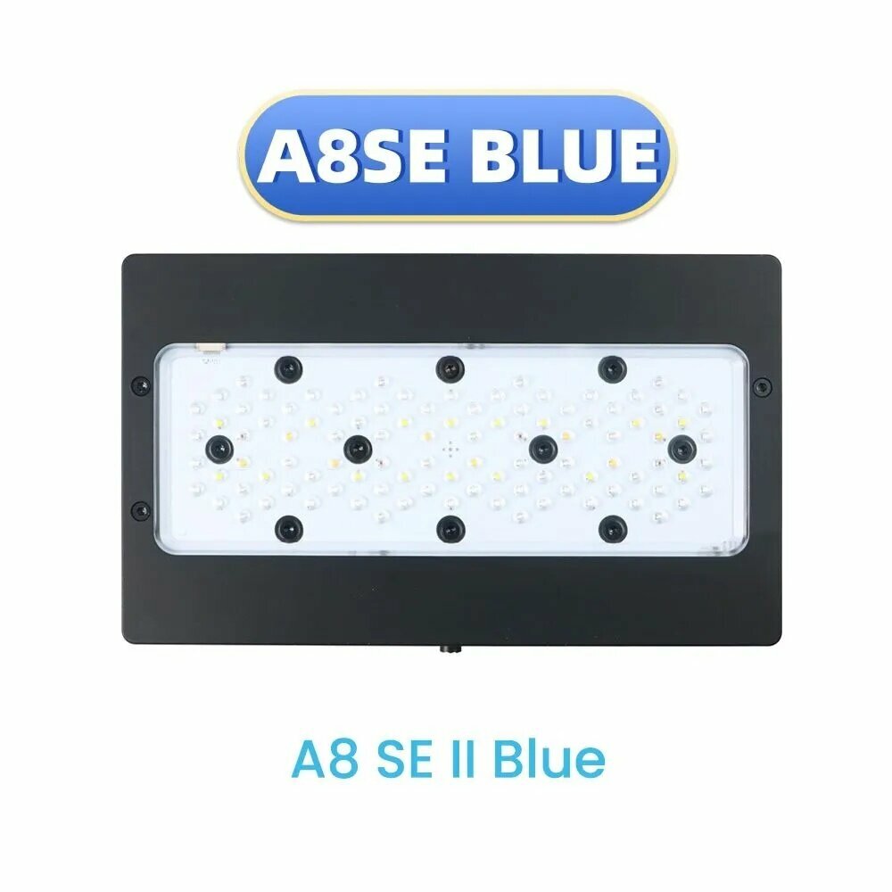 A8SE II Blue 240W Full Spectrum WiFi App Программируемый морской светодиодный аквариумный светильник для аквариума с морскими коралловыми рифами