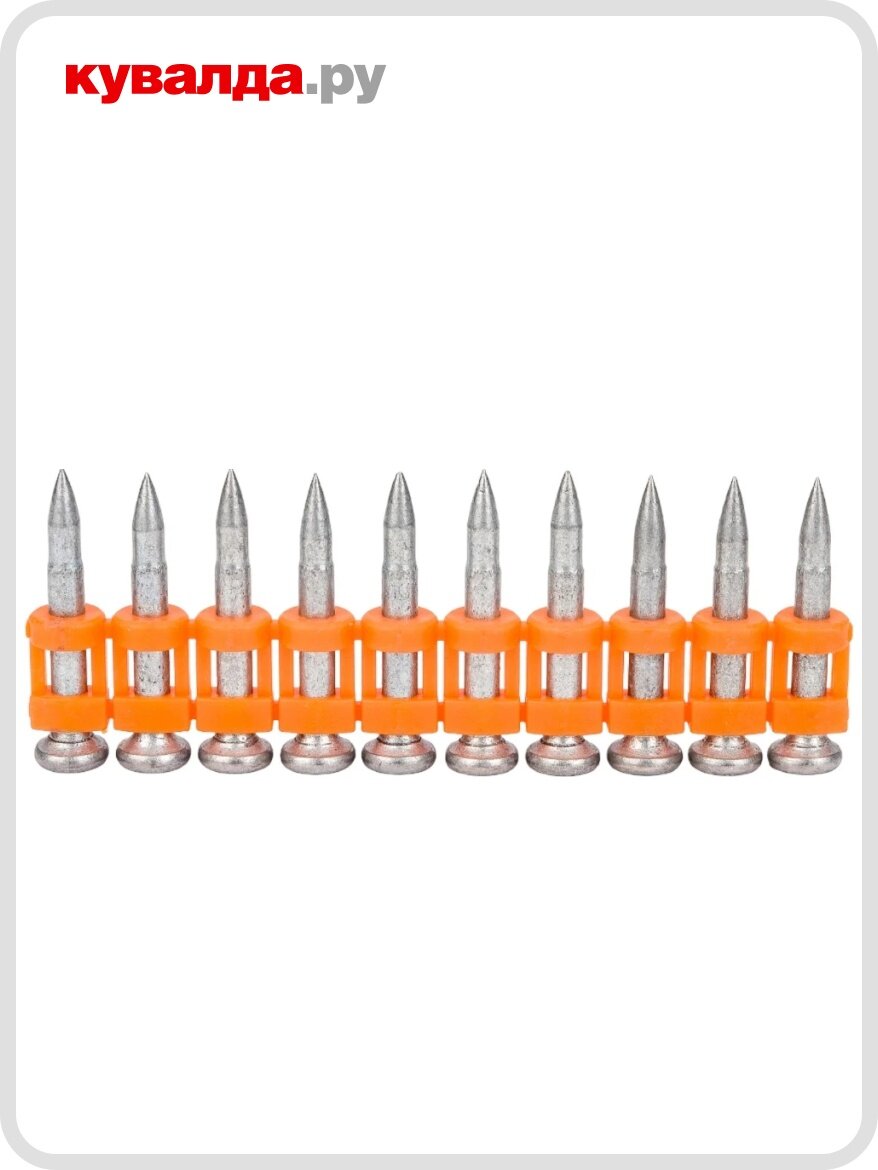 Гвоздь монтажный FEDAST 3.0 х 25 мм (уп.1000 шт. баллон) с кованым наконечником, уп.