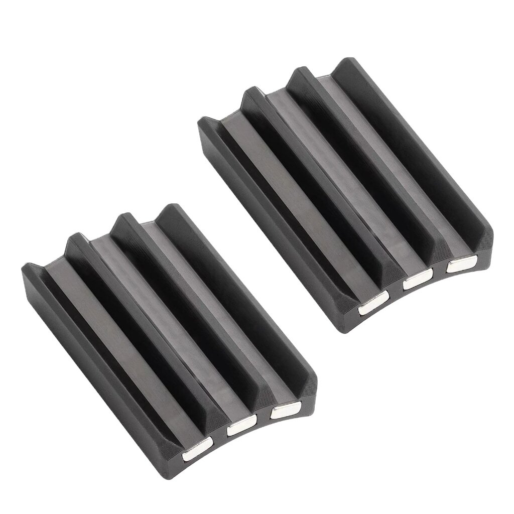 2 шт. Магнитные держатели сверл для ударных дрелей с клейким креплением, совместимость с большинством электроинструментов