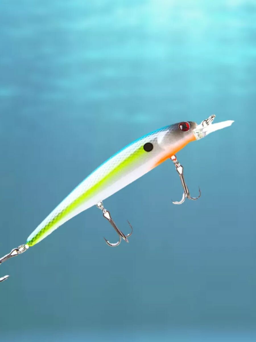 Воблер Bandit Shallow Walleye Оригинал B31, для троллинга, 12см, 17.5г, заглубление до 3.6м