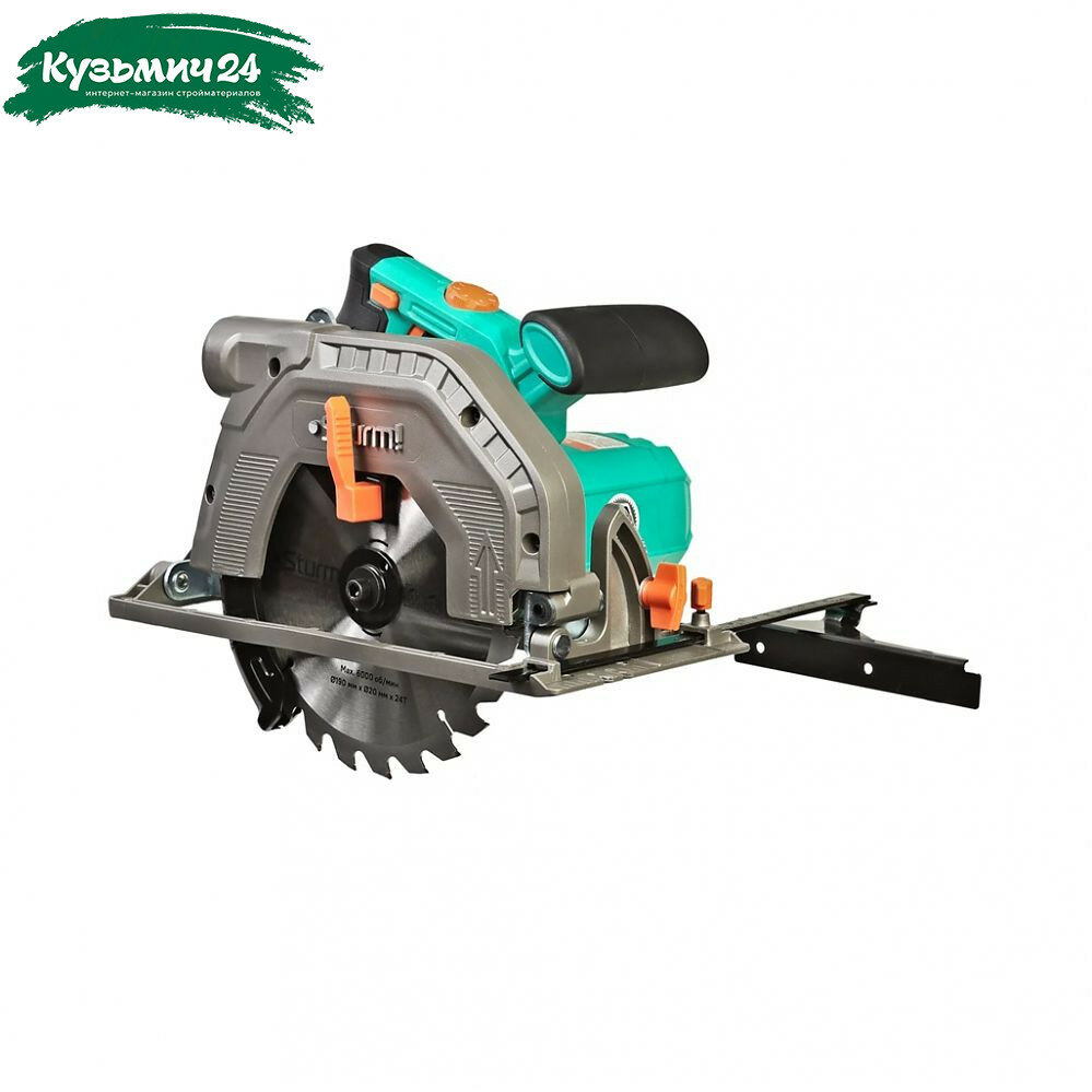 Пила циркулярная дисковая Sturm CS51190, 4700 об/мин, 1600 Вт, 1 шт.