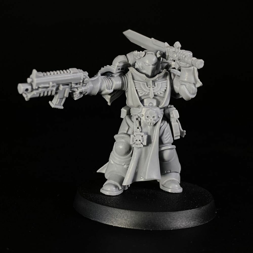 Dark Angels lieutenant conversion миниатюра по вселенной warhammer 40000