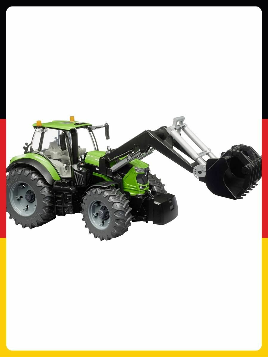 Трактор Bruder Deutz 8280 TTV с фронтальным погрузчиком