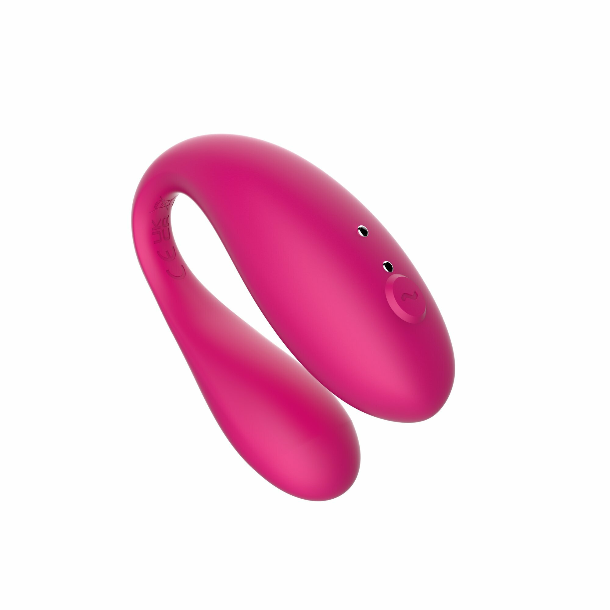 Вибромассажер "TWEEN", с управлением приложением, парный, розовый