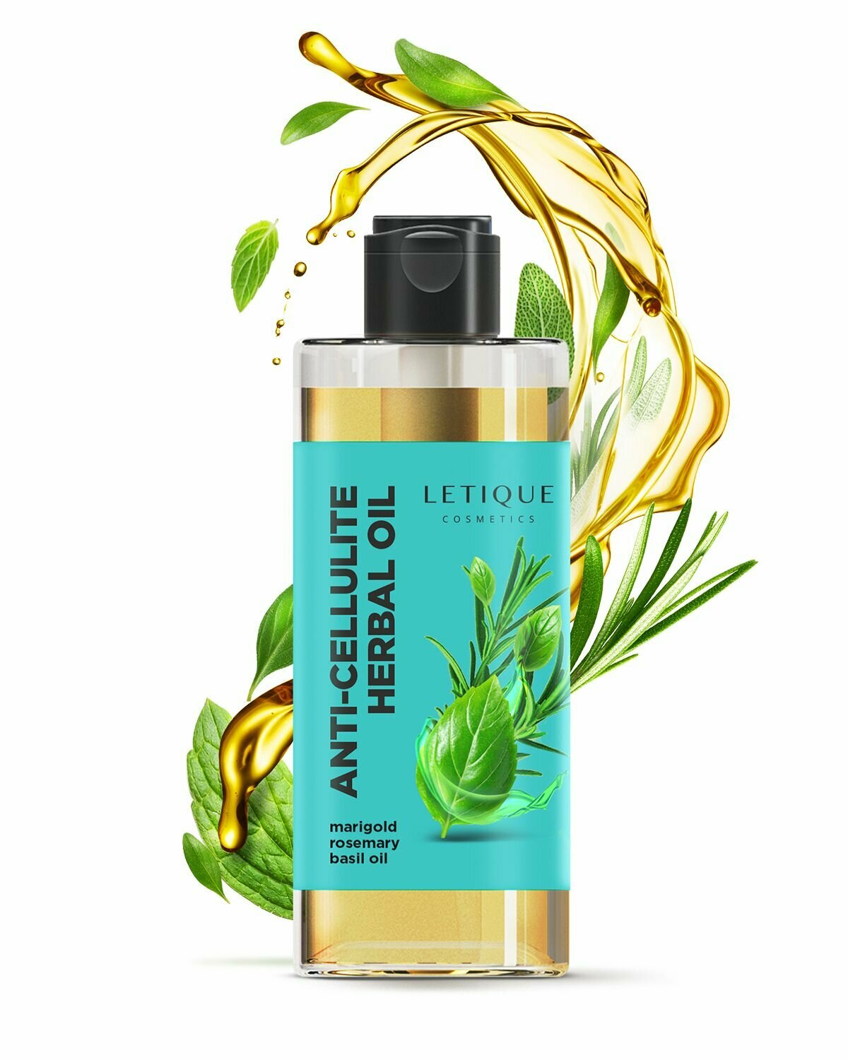 Letique Антицеллюлитное криомасло ANTI-CELLULITE HERBAL OIL для массажа тела