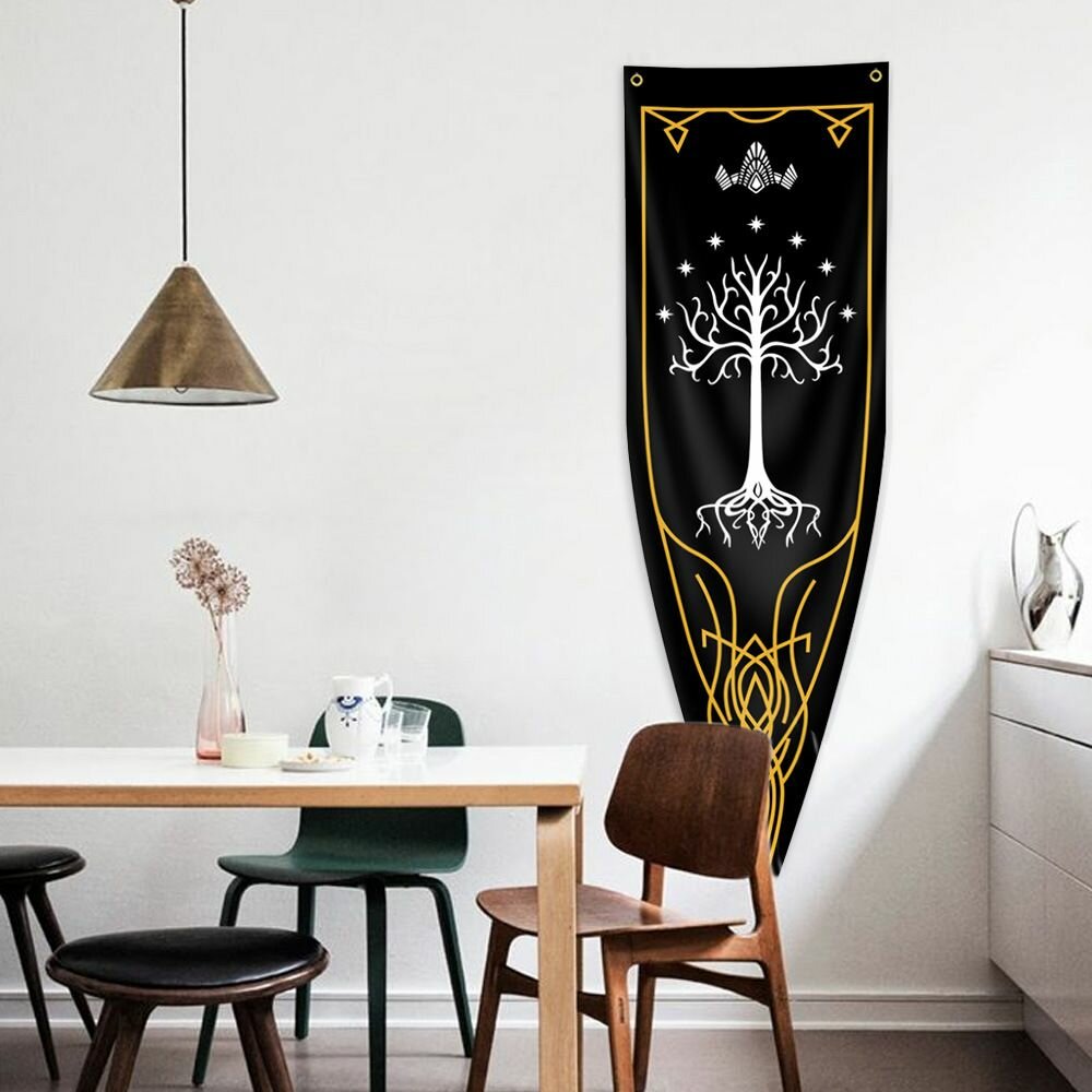 Властелин колец Гондор Знамя 45*150cm