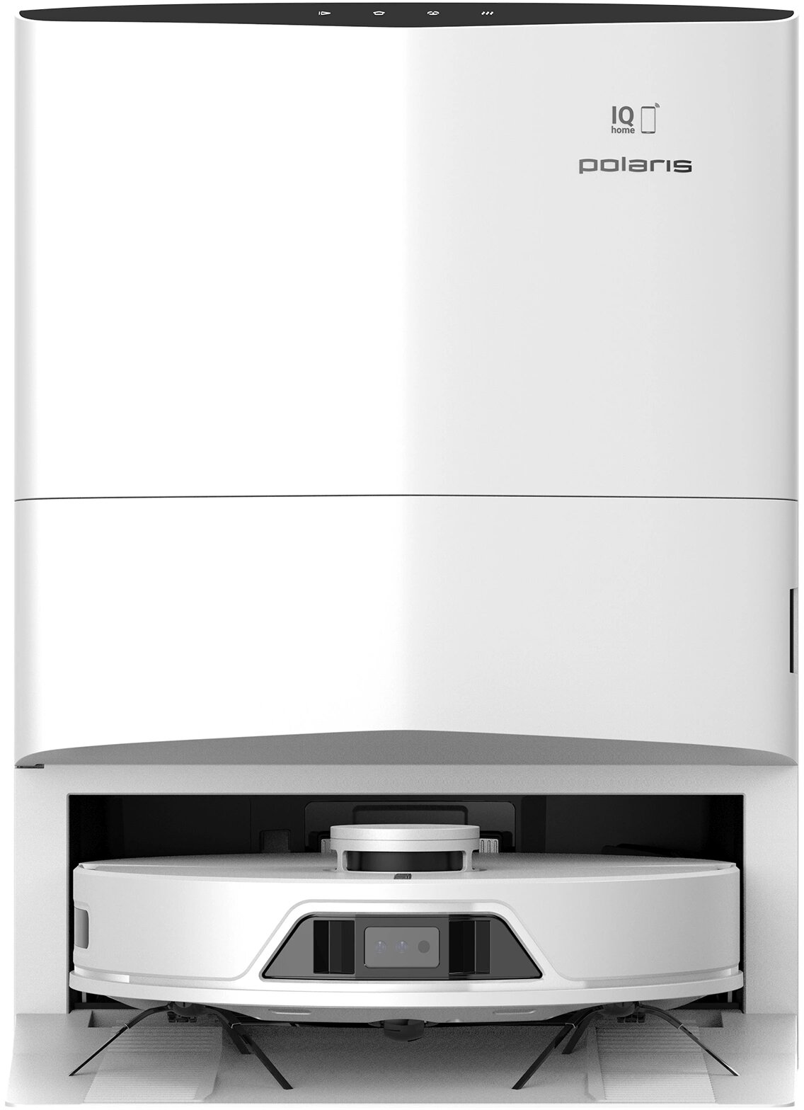 Пылесос-робот Polaris IQ Home PVCRAC 7750 65Вт белый (в компл:2мешка)