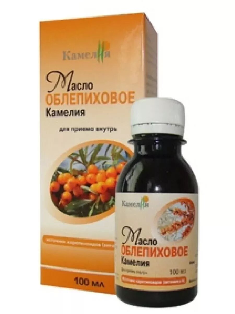 Камелия масло облепиховое 100 мл флакон-2шт.