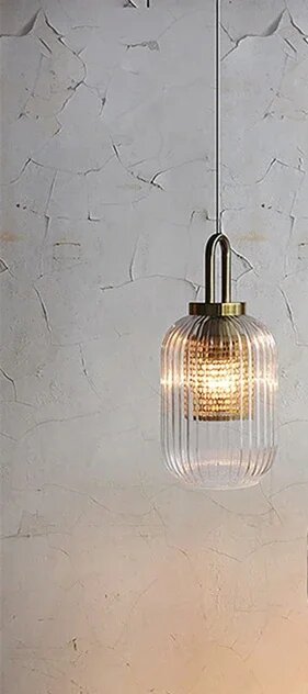 Подвесной светильник ZIMULONG, стеклянный, скандинавский стиль 13CM with cover