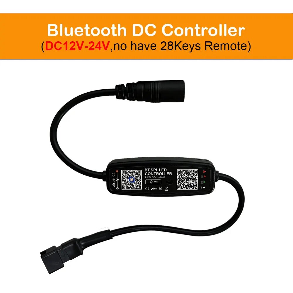 Bluetooth DC контроллер 12-24V, BT DC Controller