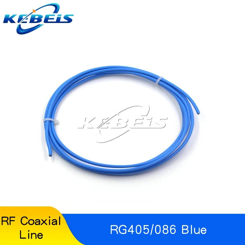 Коаксиальный кабель KEBEIS RG405 Blue