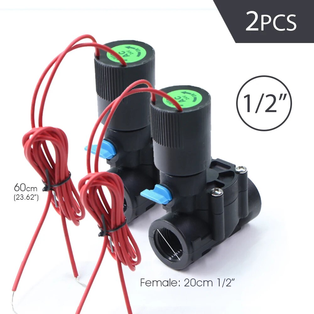 Электромагнитный клапан для полива Tuya 4 зоны F-Valve-1I2 Incn