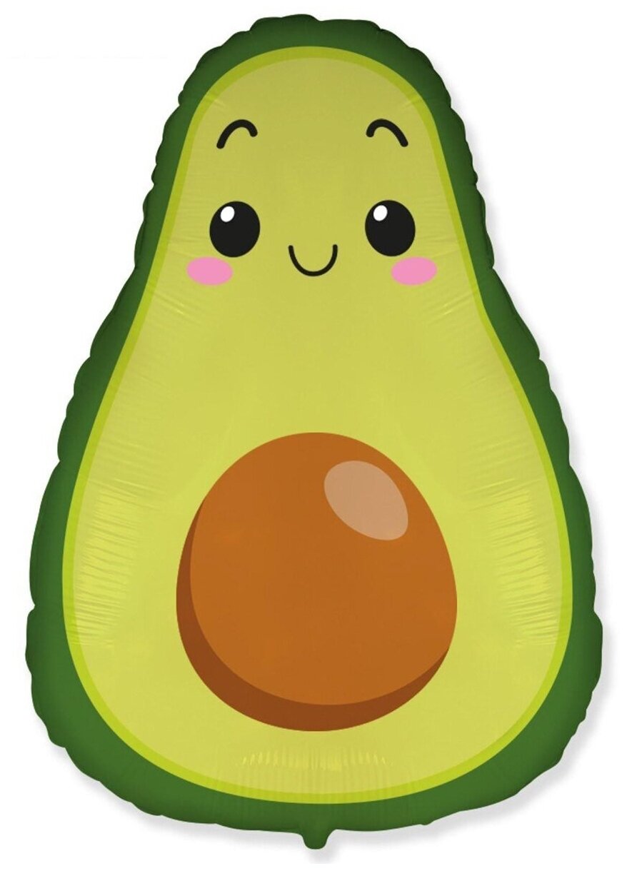 Воздушный шар Авокадо, 73 см