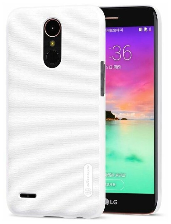 Чехол Nillkin Frosted для LG K10 2017, белый