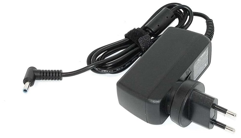 Блок питания (сетевой адаптер) для ноутбуков HP 19V 2.31A 4.5*3.0 blue 44W Travel Charger