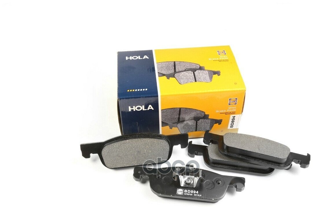 Колодки тормозные дисковые HOLA арт. bd894