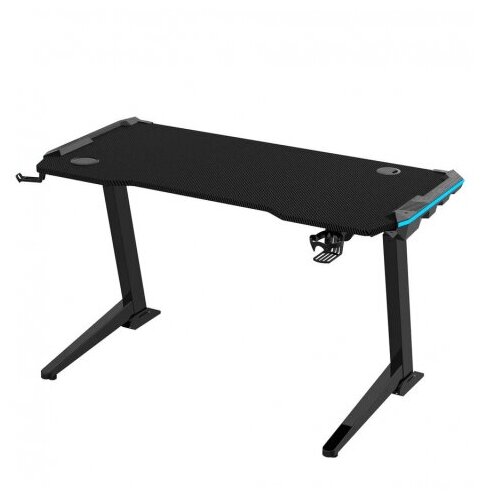 Стол геймерский Foxgear FG-ZE-49B с электроприводом и RGB-подсветкой (ширина 125 см)