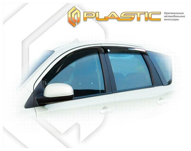 Ветровики дверей Classic полупрозрачный Nissan Note Год выпуска 2010-2014
