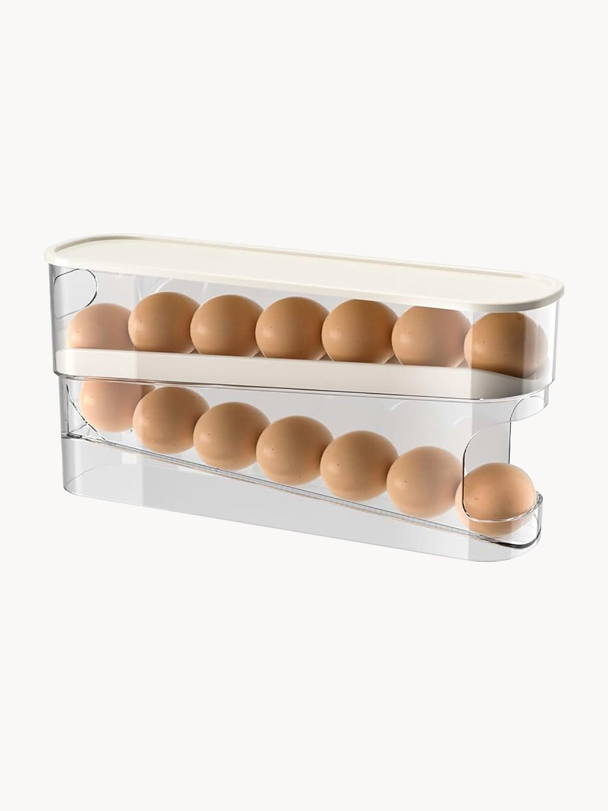 Подставка для яиц контейнер в холодильник с автоматической подачей