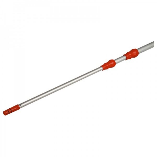 Черенок - ручка для мытья окон Vileda телескопический, алюминиевый, до 2,5 м