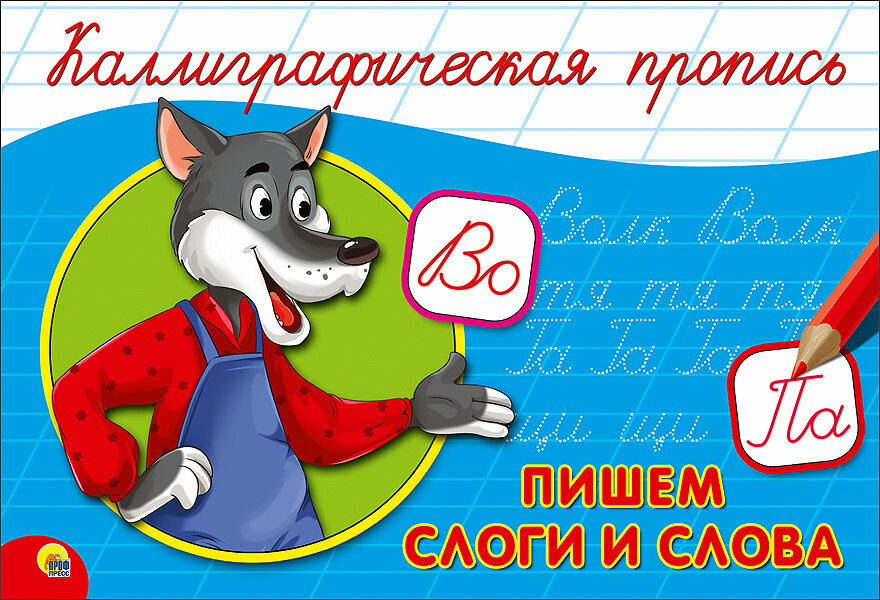 Каллиграфическая пропись. Пишем слоги и слова (А5, альбомная)