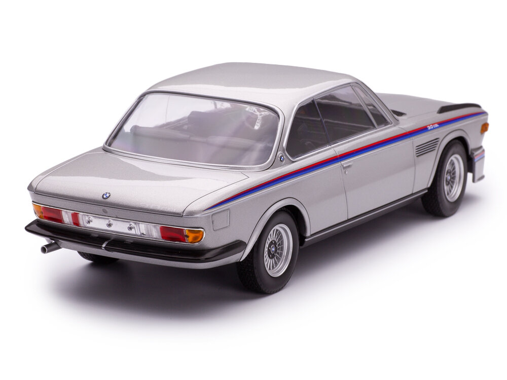 Модель коллекционная MINICHAMPS Bmw 3.0 csl E9 1973 silver — фото 1