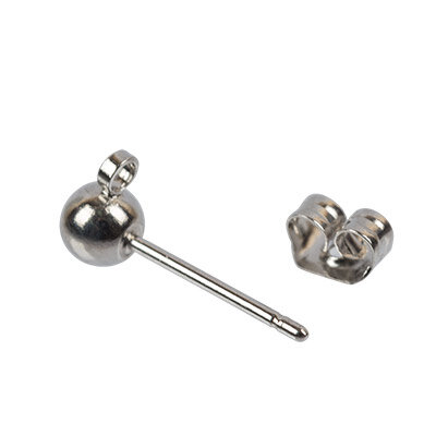 Швензы "Zlatka" "гвоздики" DC-075 15 х 6 мм 2 шт №03 под античное серебро