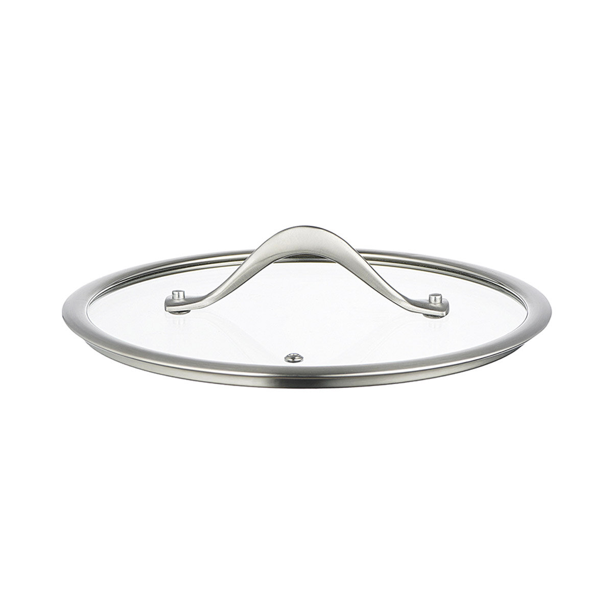 Крышка Liberty Jones 3Ply Etalon 20см, стекло/нержавеющая сталь