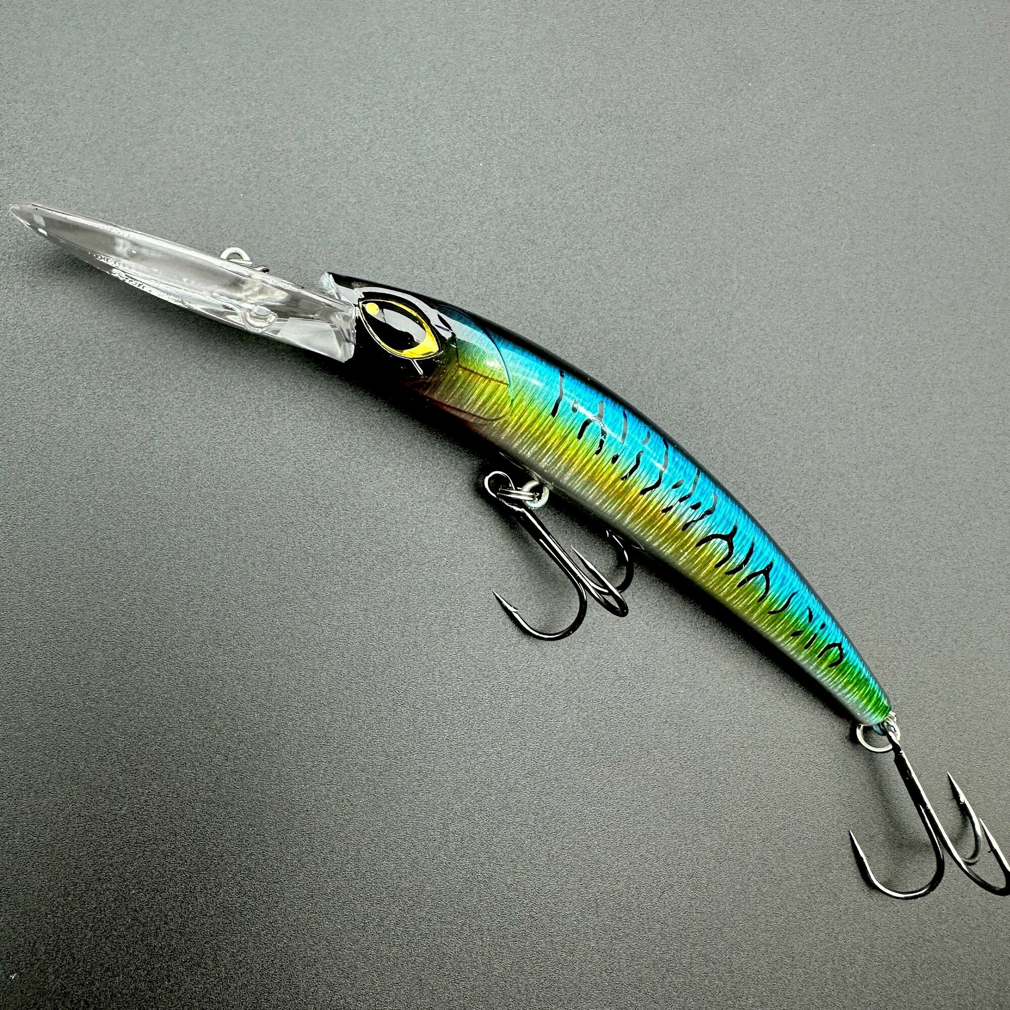 Воблер для троллинга 110 Crystal minnow Deep diver(F) на щуку, сома, судака