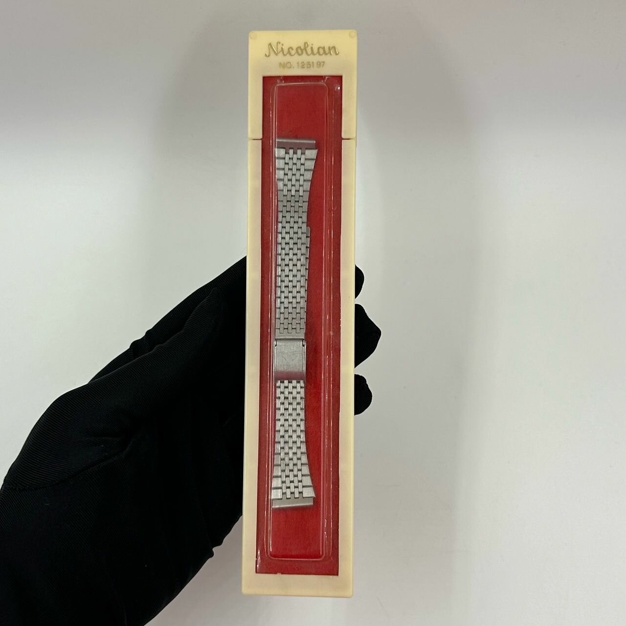 Браслет для женских часов Nicolian Нержавеющая сталь в упаковке Винтаж!