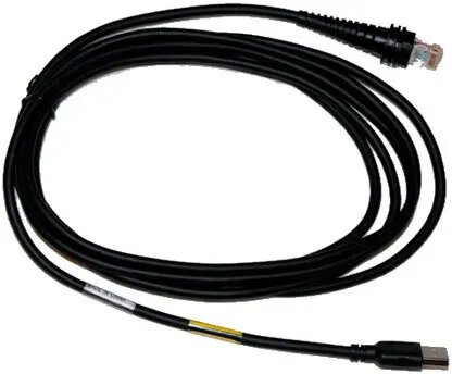 Кабель USB, прямой, 3 м, черный, оригинальный, CBL-500-300-S00 для Honeywell 1900g Hyperion 1300g Xenon 1200g