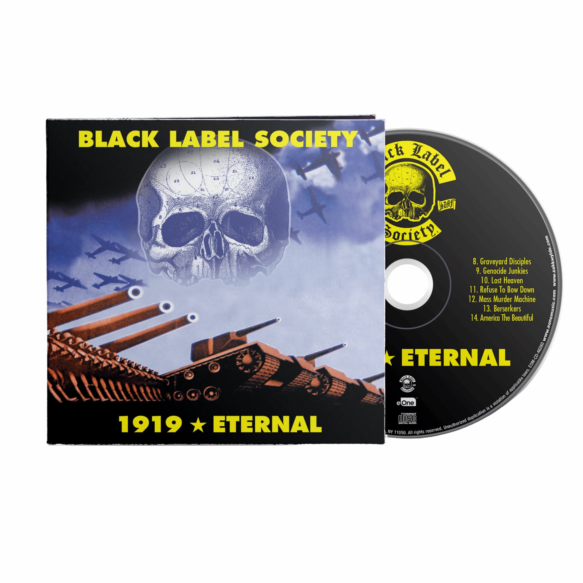 Black Label Society - 1919 Eternal (CD) 2021 Digipack CD диск с музыкой