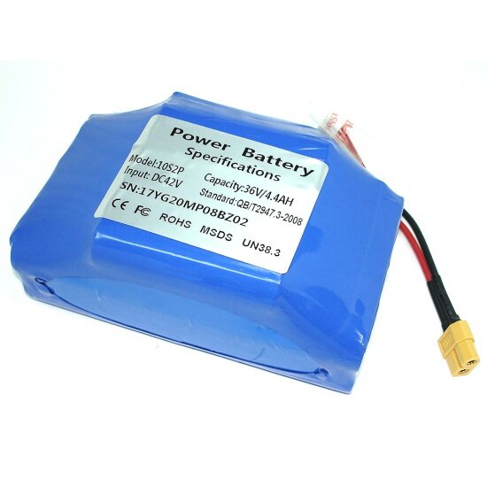 Аккумулятор Amperin 10S2P для гироскутера 36V 4.4Ah Li-ion