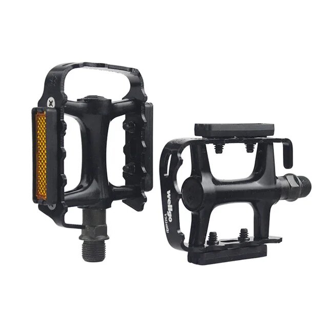 Wellgo M248DU сверхлегкие педали из алюминия Black 1pair
