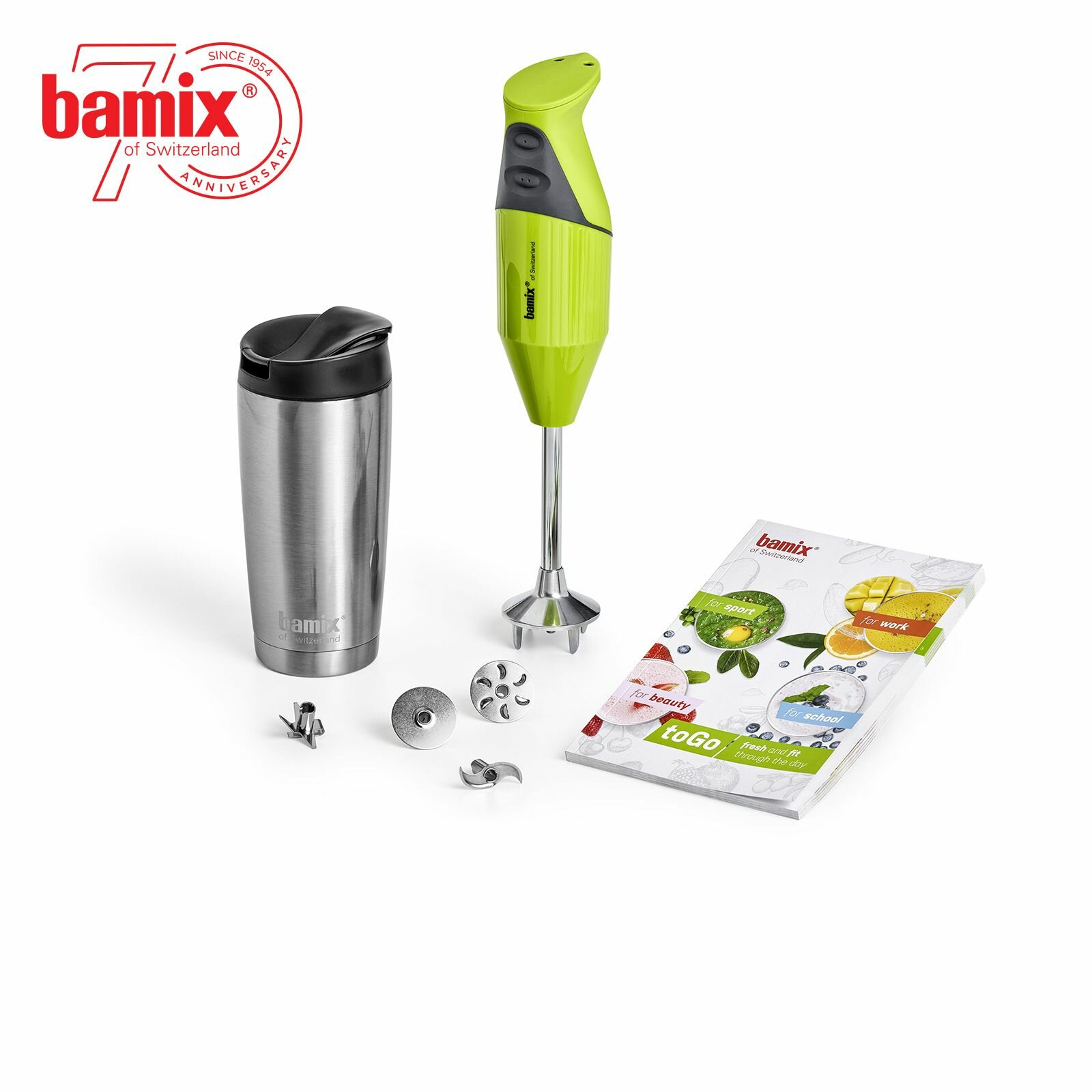 Блендер погружной BAMIX toGo M180 Lime