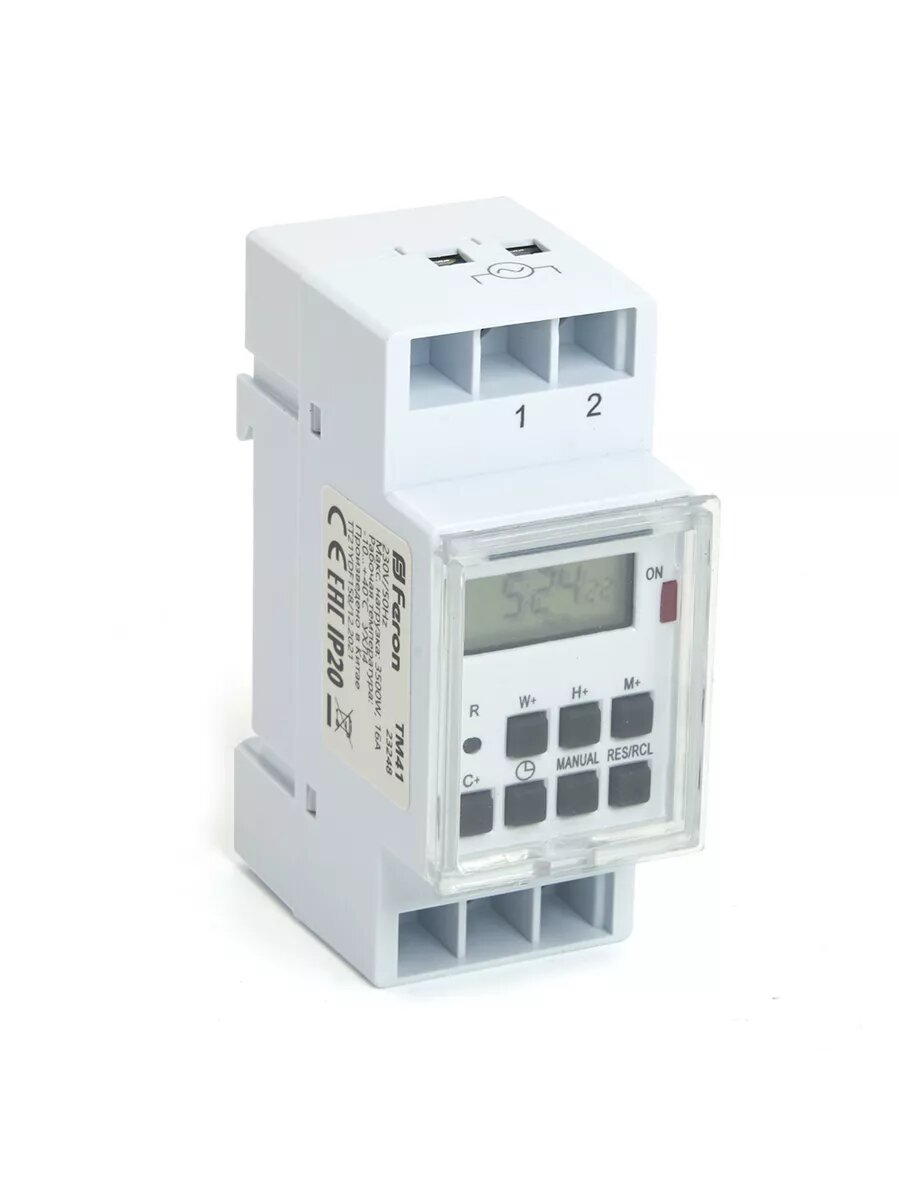 Таймер реле времени ТМ 41 3500W/16A