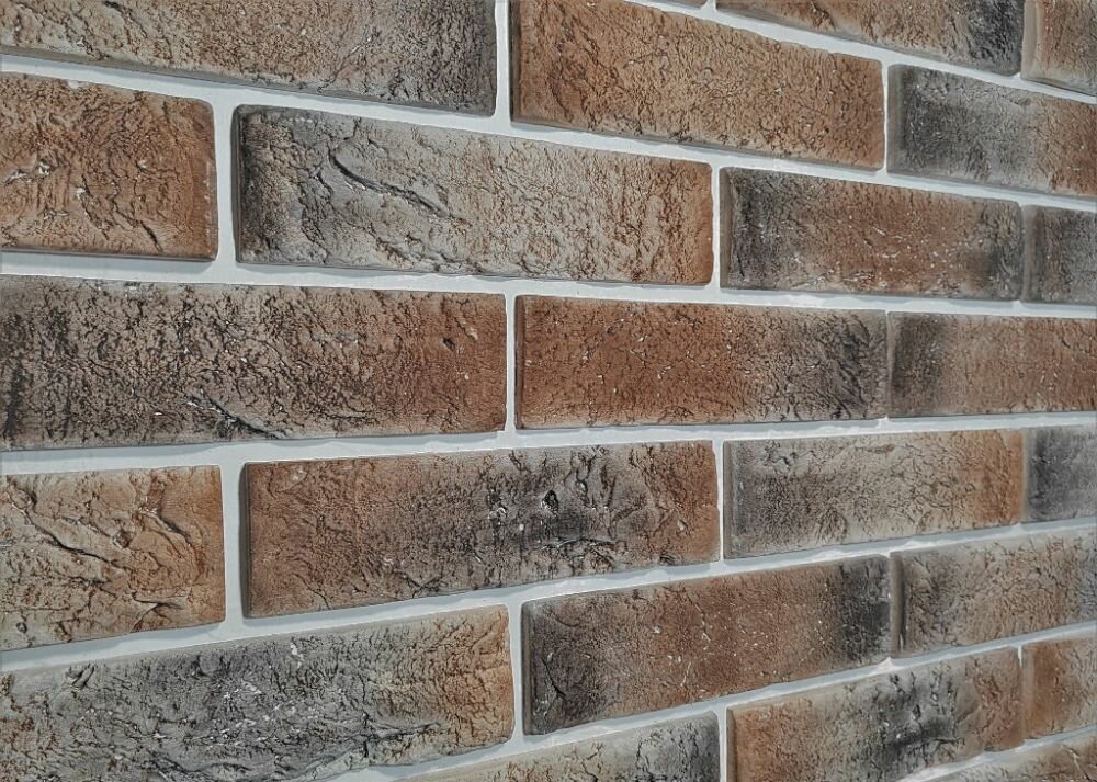 Декоративный Кирпич Русский Камень Петровский Лофт 3 Артикул 12.30 Ш25.2хВ6.7хТ1.1 см 1м2.