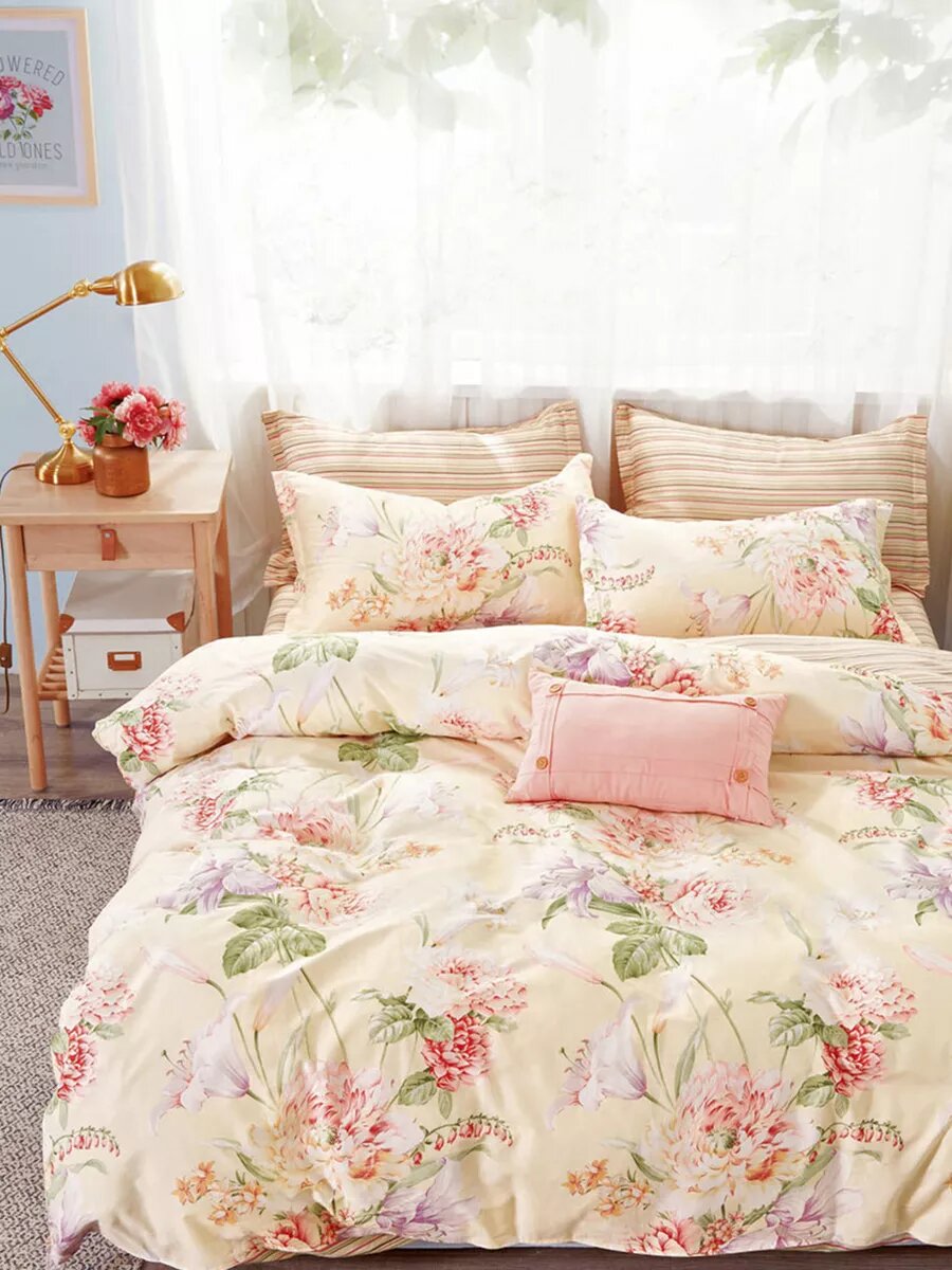 Постельное бельё Twill 1.5-спальное 2 наволочки