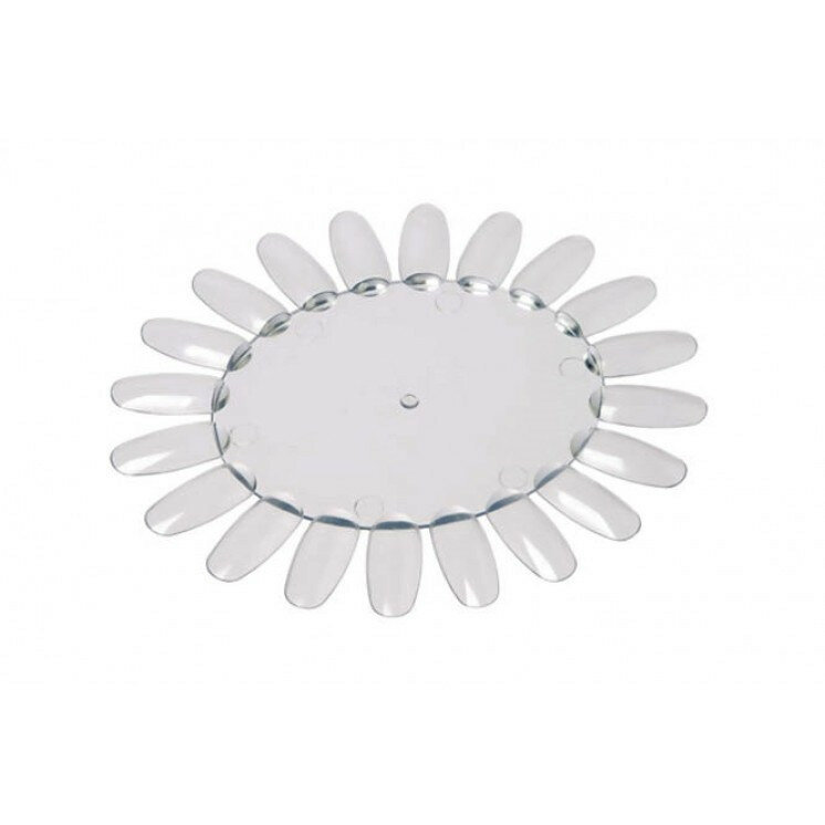 Палитра ромашка 10 штук на 20 оттенков прозрачная