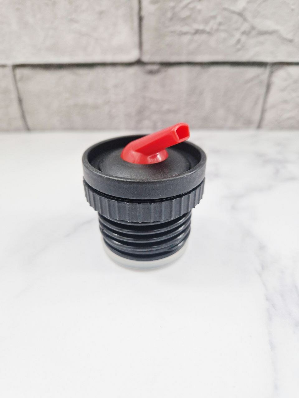 Пробка для термоса с носиком "Pico Cebador" черная