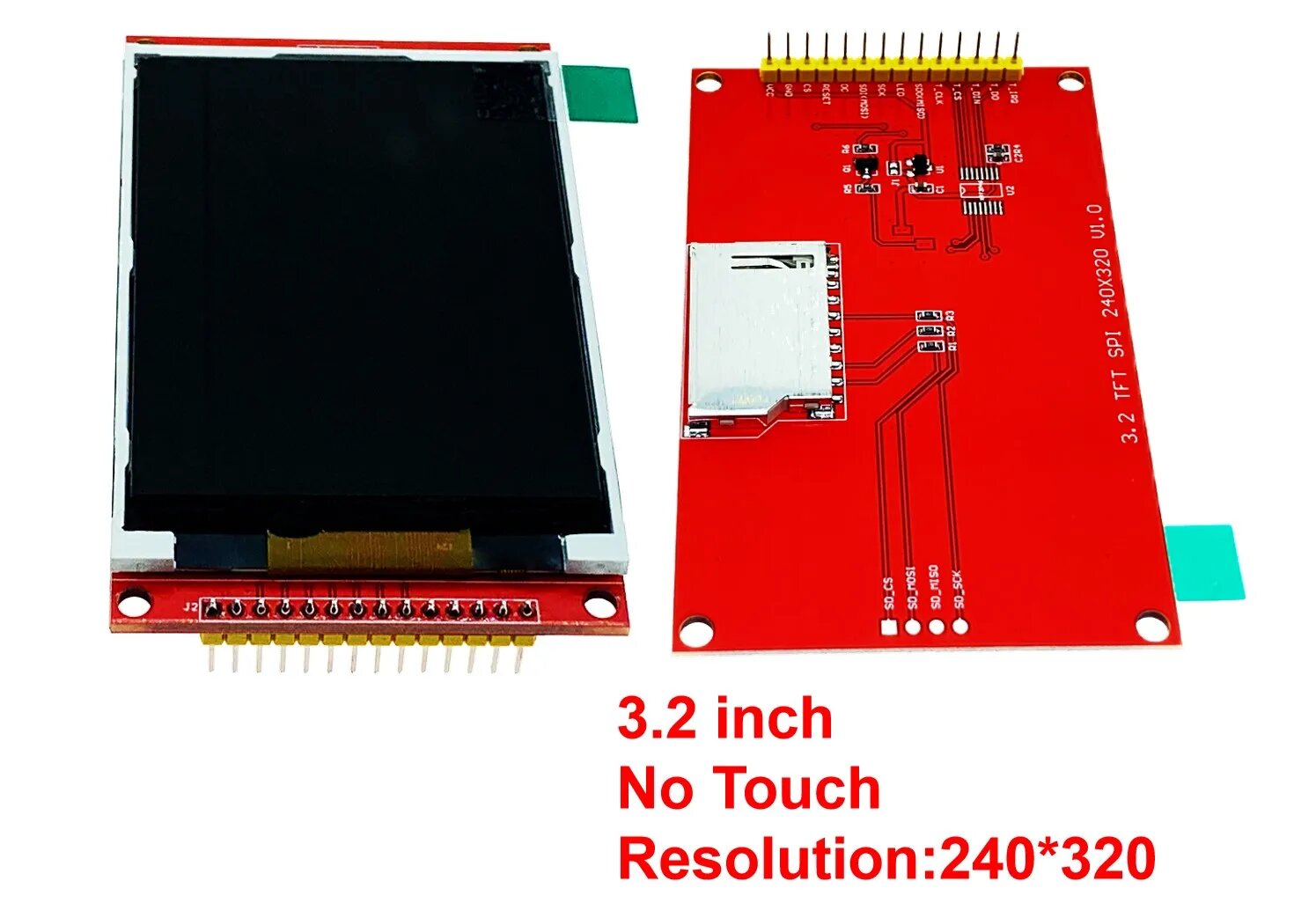 3.2" TFT LCD экран 240x320, без тачскрина