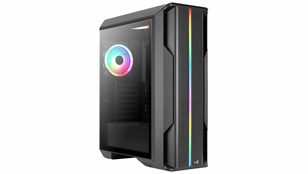 Корпус Aerocool Splinter Duo-G-BK-v1 черный без БП mATX 2x120mm 2xUSB3.0 audio
